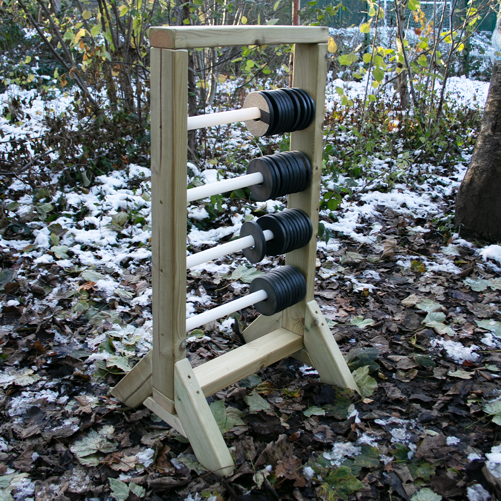 Outdoor Maths Early Learning Counting Abacus - Precision Timber